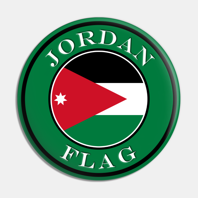 Jordan Flag National Symbol - Passport Stamps Collection - Jordan Flag ...