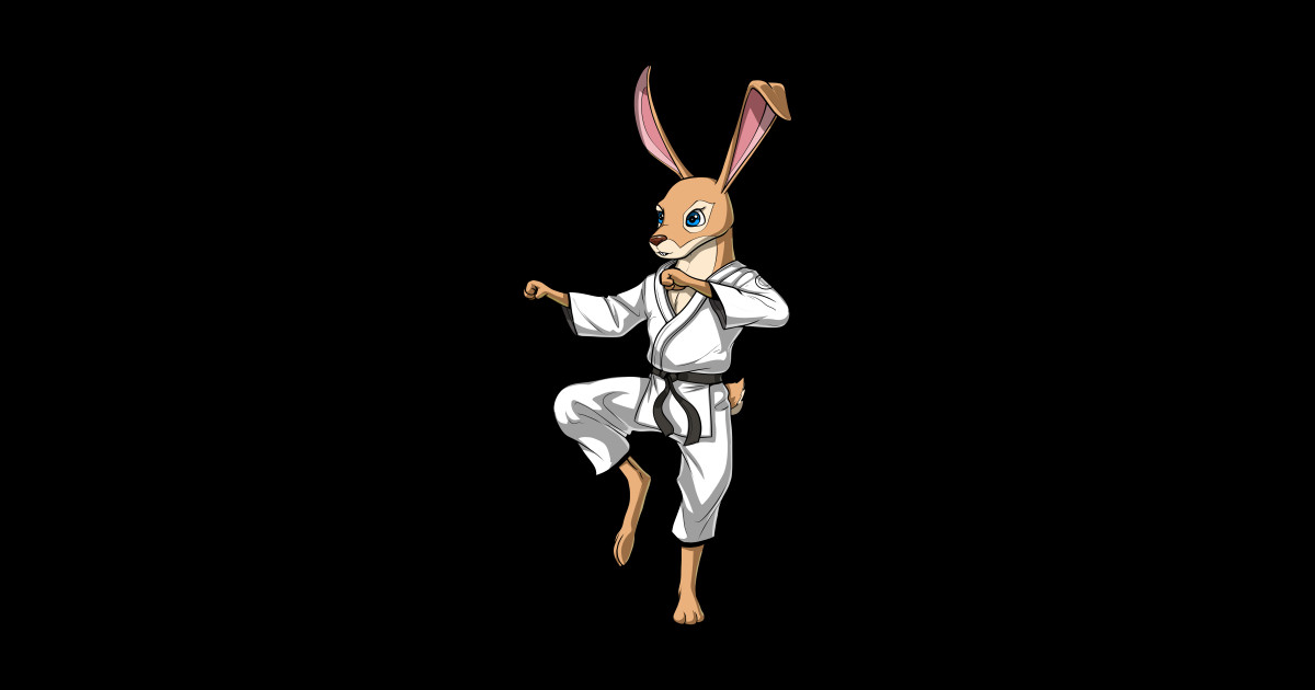 Rabbit Karate - Rabbit Karate - Posters and Art Prints | TeePublic
