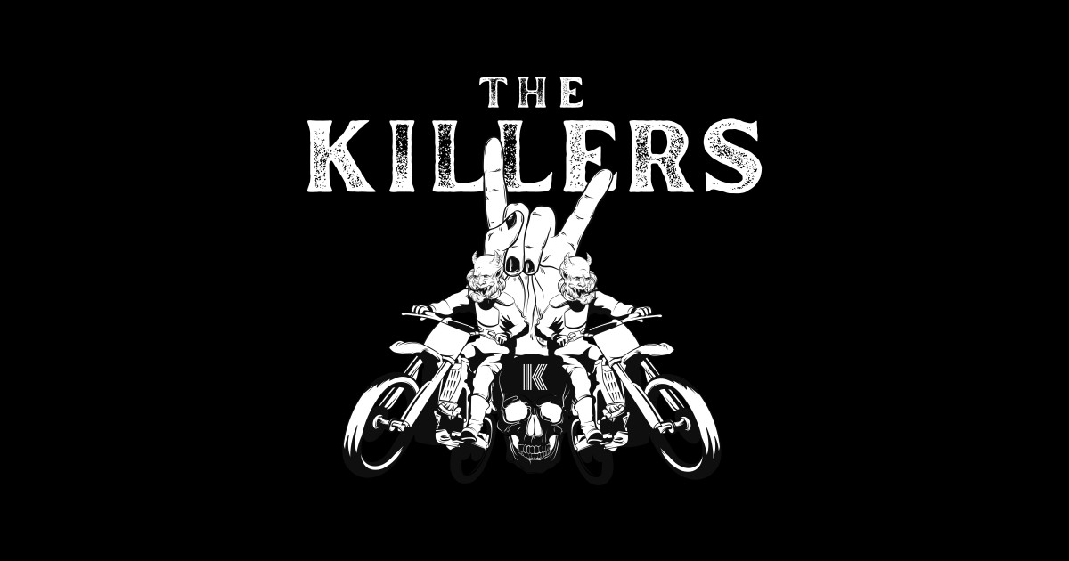 the killers | killer rider - Band - Sticker | TeePublic
