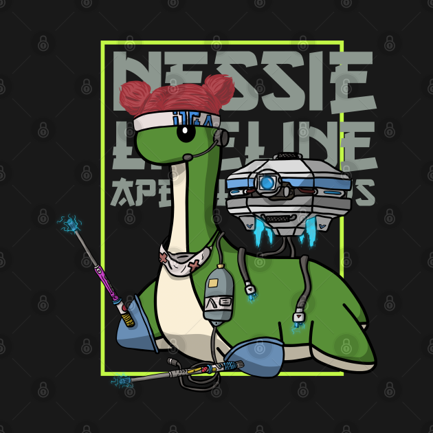 Nessie Lifeline Apex Legends - Apex Legends - T-Shirt | TeePublic