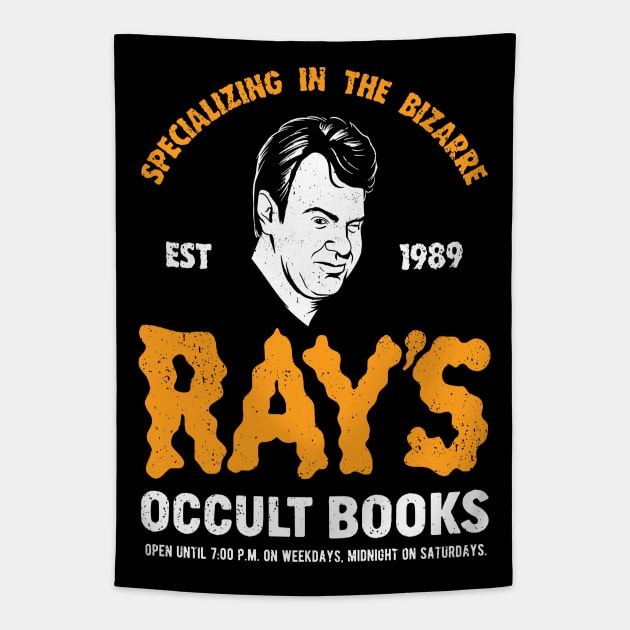 Ray's occult Books V.2 - Ghostbusters - Tapestry | TeePublic