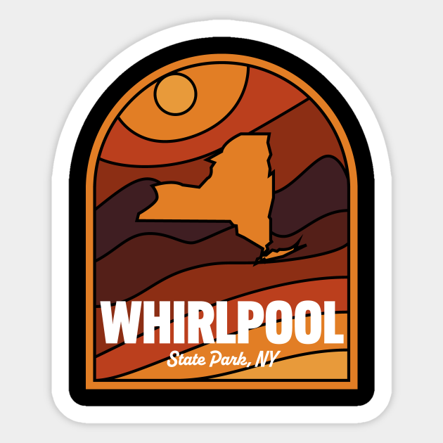 Whirlpool State Park New York - Whirlpool State Park Ny - Sticker ...
