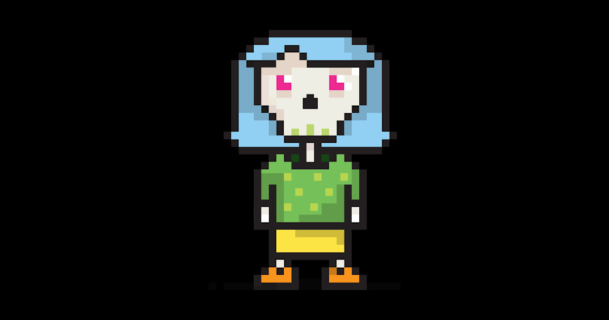 Ded Kid Olive - Pixel - Posters and Art Prints | TeePublic