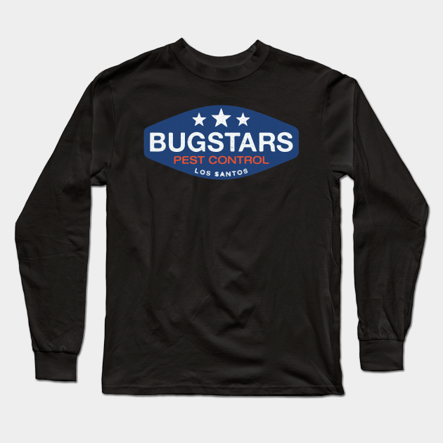 "Bugstars Pest Control" Los Santos GTA V Print - Gta V - Long Sleeve T ...