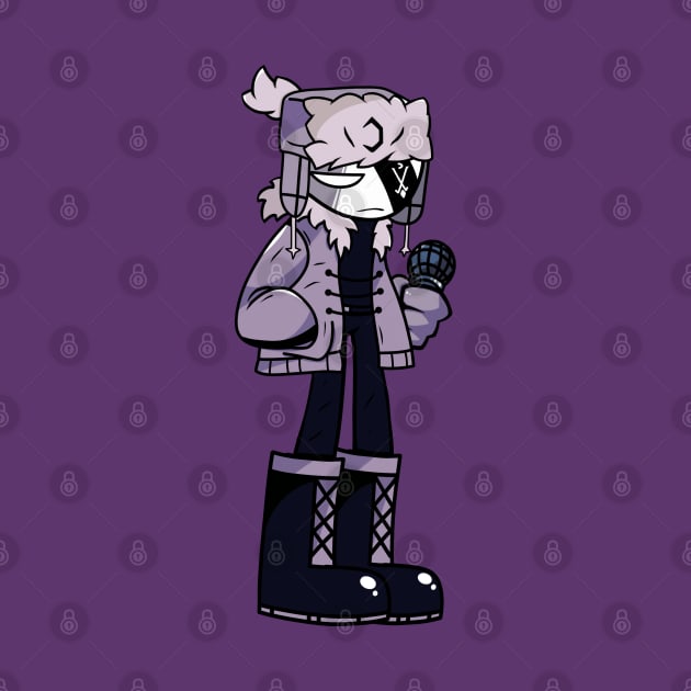 Ruv detailed version FNF mod Character - Fnf - T-Shirt | TeePublic