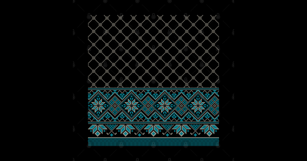 Palestinian Arabic Kufiya Keffiyeh or also called Hatta Traditional ...