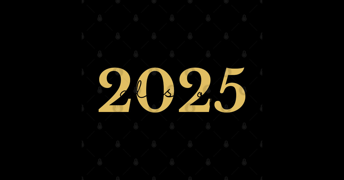 Class Of 2025. Simple Typography Script 2025 Design for Class Of ...