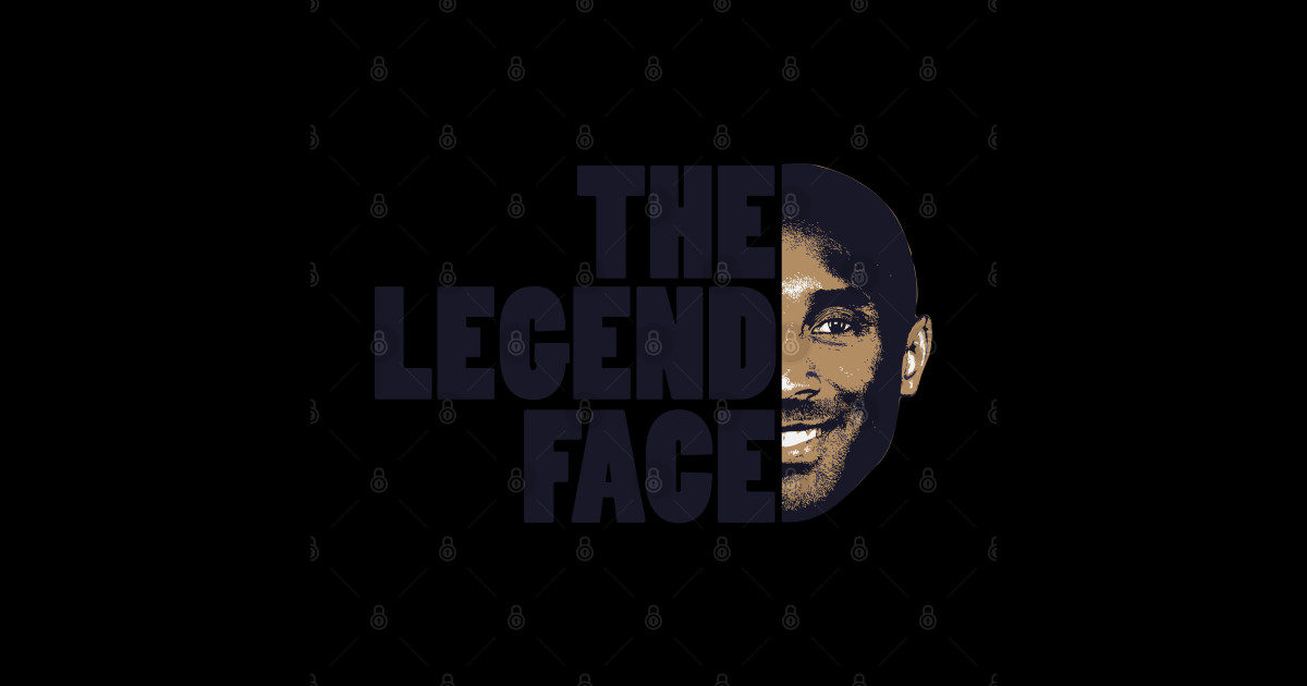 The Legend Face - Basketball Legend - Sticker | TeePublic