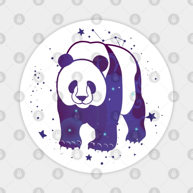 Panda Constellation - Panda Constellation - Magnet | TeePublic