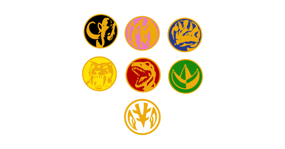 Power Coins - Power Rangers - T-Shirt | TeePublic