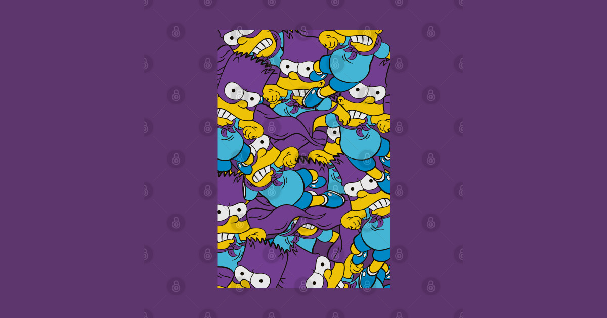Bartman - Pattern - T-Shirt | TeePublic