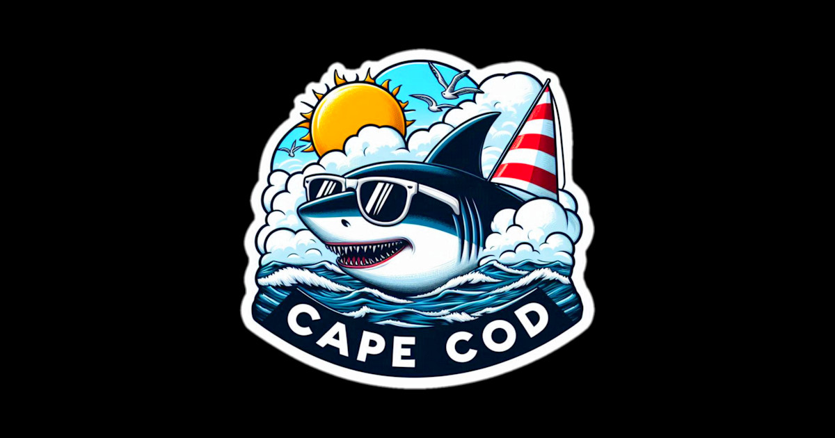 CAPE COD-SHARK WEEK - Shark Week - Sticker | TeePublic