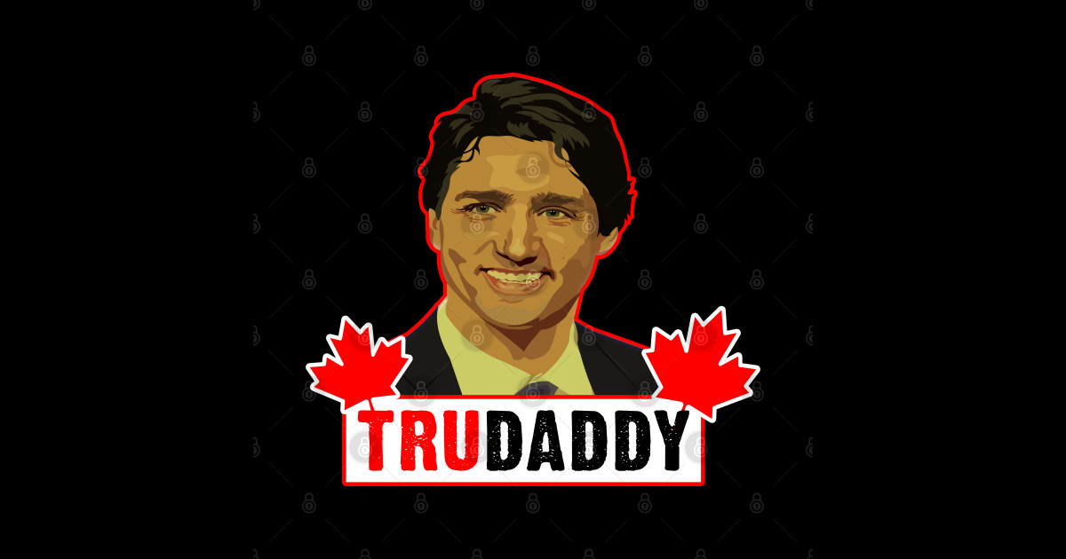 justin trudeau trudaddy - Justin Trudeau - Sticker | TeePublic