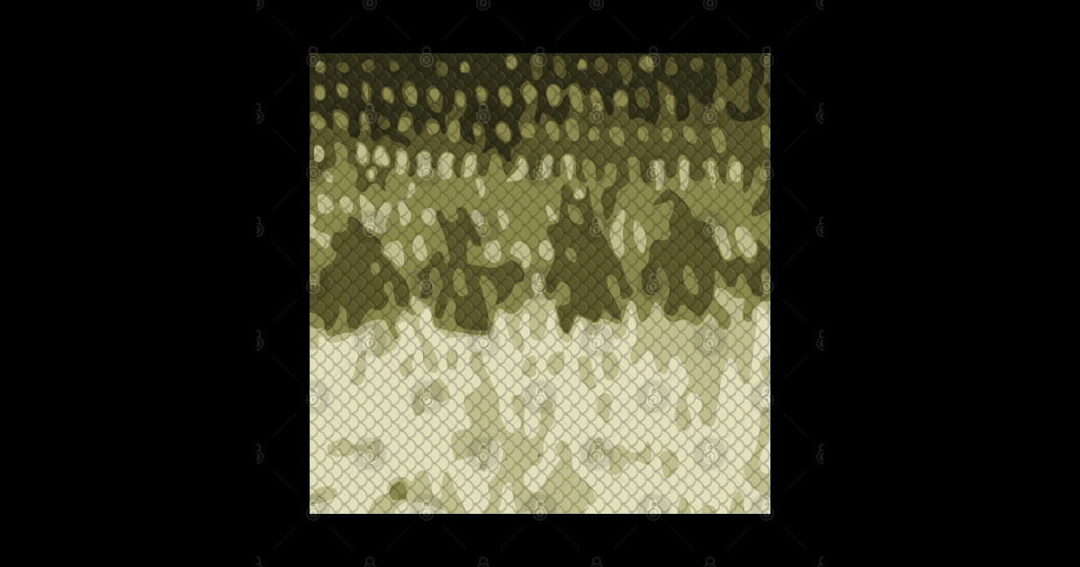 Largemouth Bass Color Pattern Fish Nature Inspired Art - Bass Fishing ...