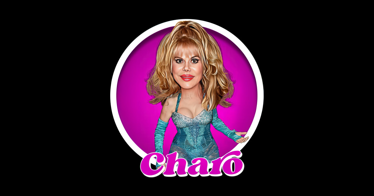 Charo – Queen of Cuchi-Cuchi - Charo - Sticker | TeePublic