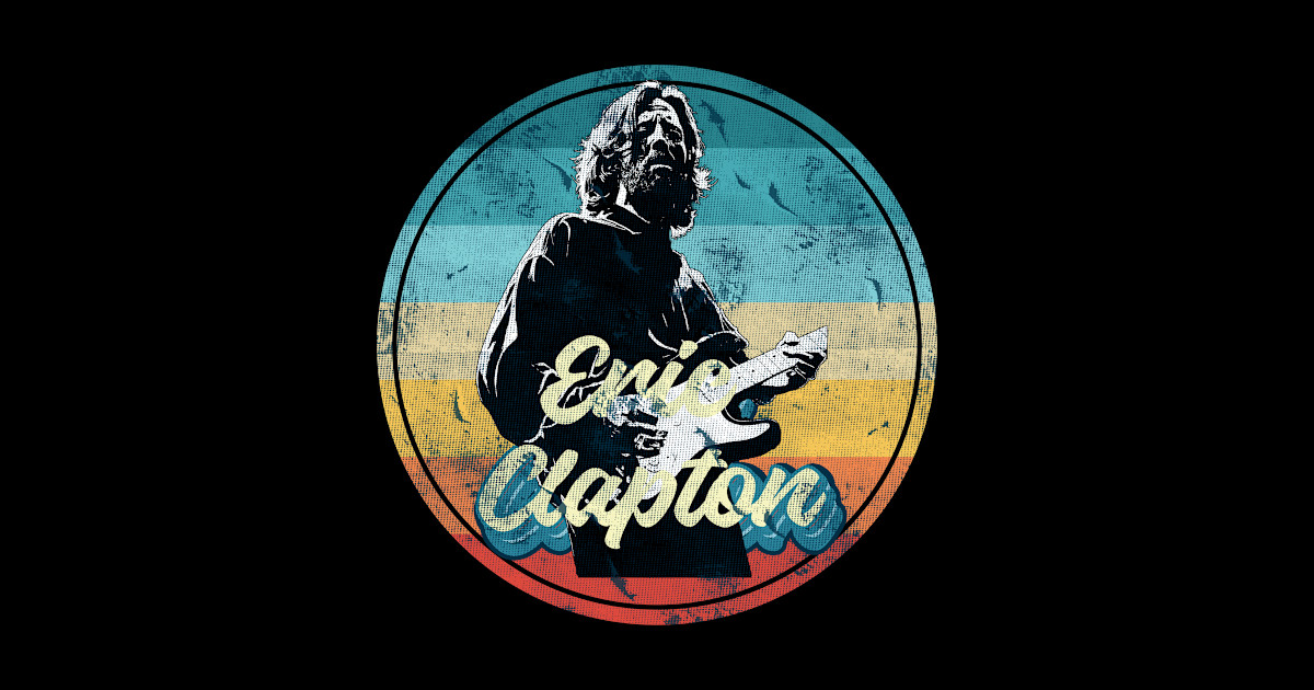 eric clapton - Eric Clapton - Sticker | TeePublic