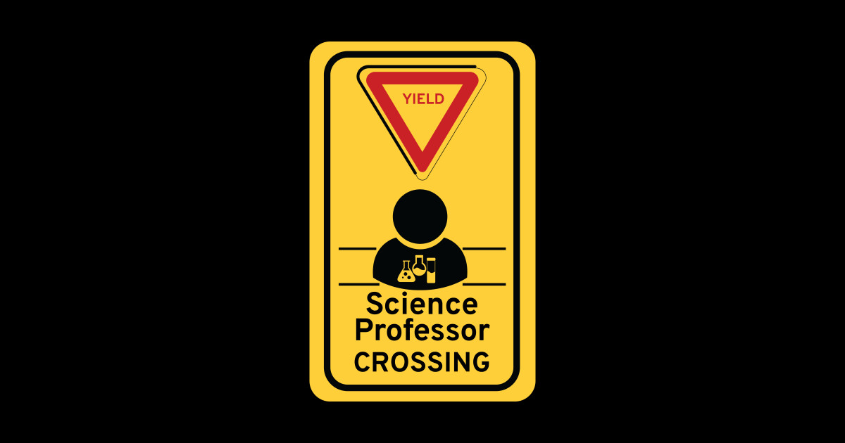 Science professor - Professor - Sticker | TeePublic