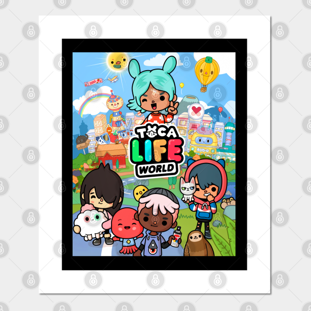 Toca Life World - Toca Boca - Posters and Art Prints | TeePublic