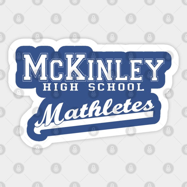 McKinley High Mathletes - School - Sticker | TeePublic