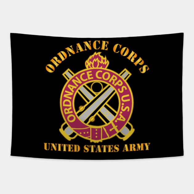 Ordnance Corps - Regimental Insignia - US Army - Regiment - Tapestry ...