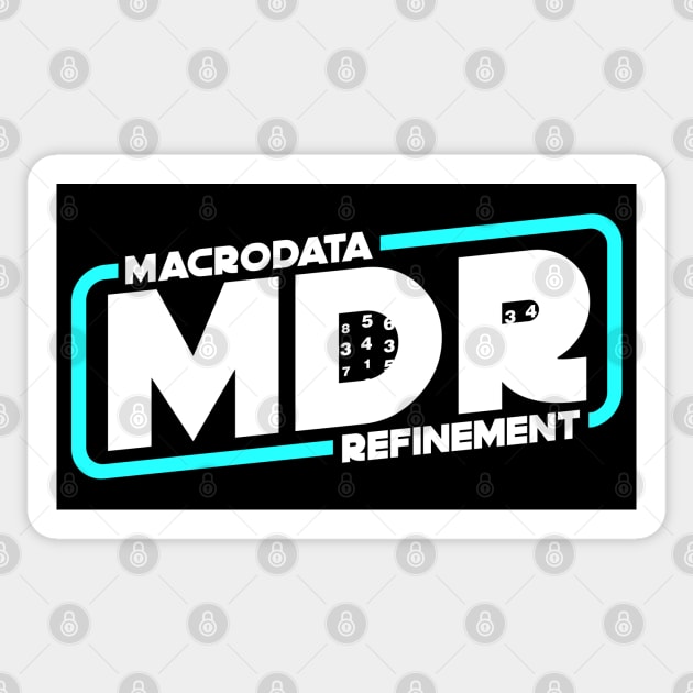 MDR Empire Severance Macrodata Refinement - Severance - Sticker | TeePublic
