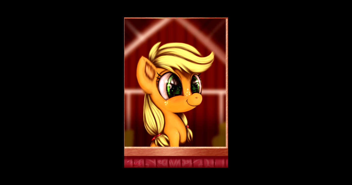 Applejack Filly - Applejack - Sticker | TeePublic