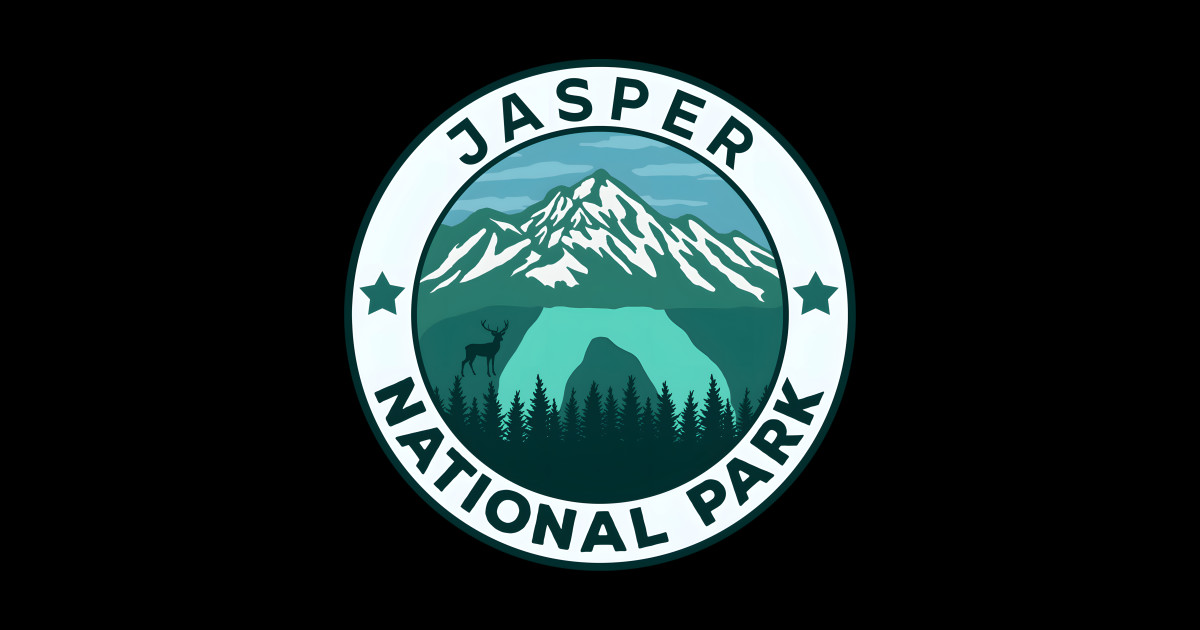 Jasper National Park - Jasper - Sticker | TeePublic