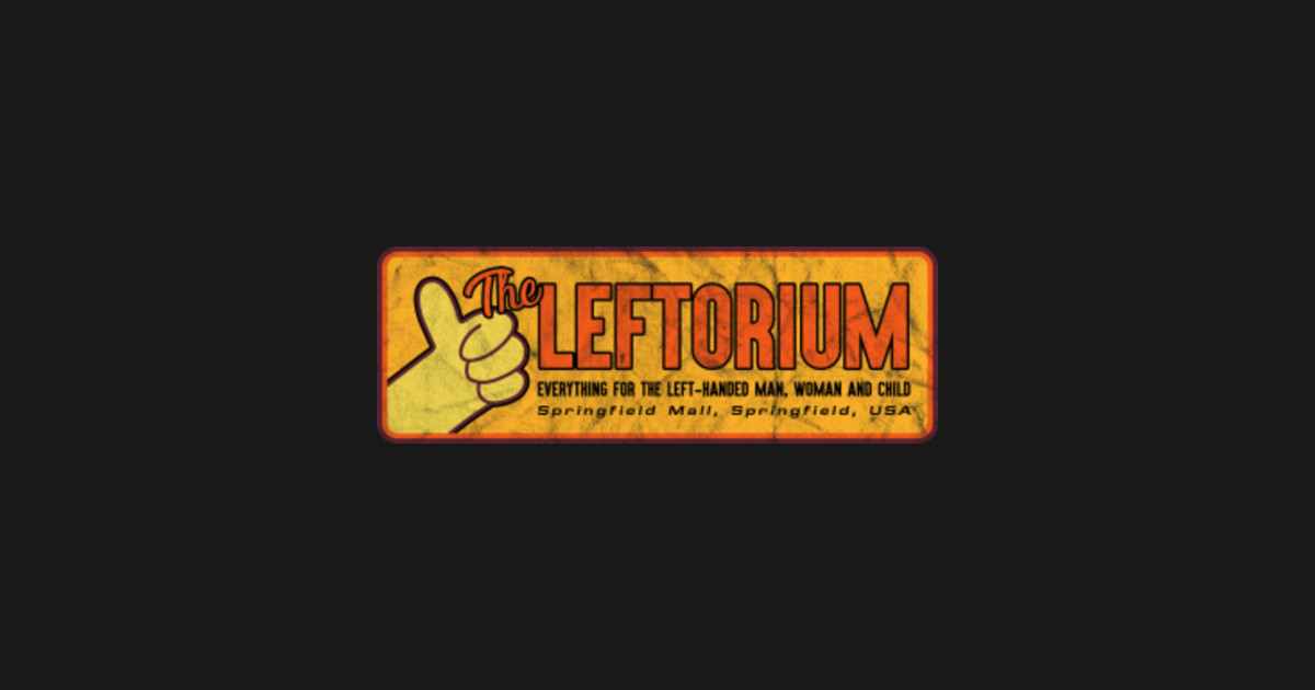 The Leftorium logo inspired by The Simpsons - The Leftorium - Phone ...