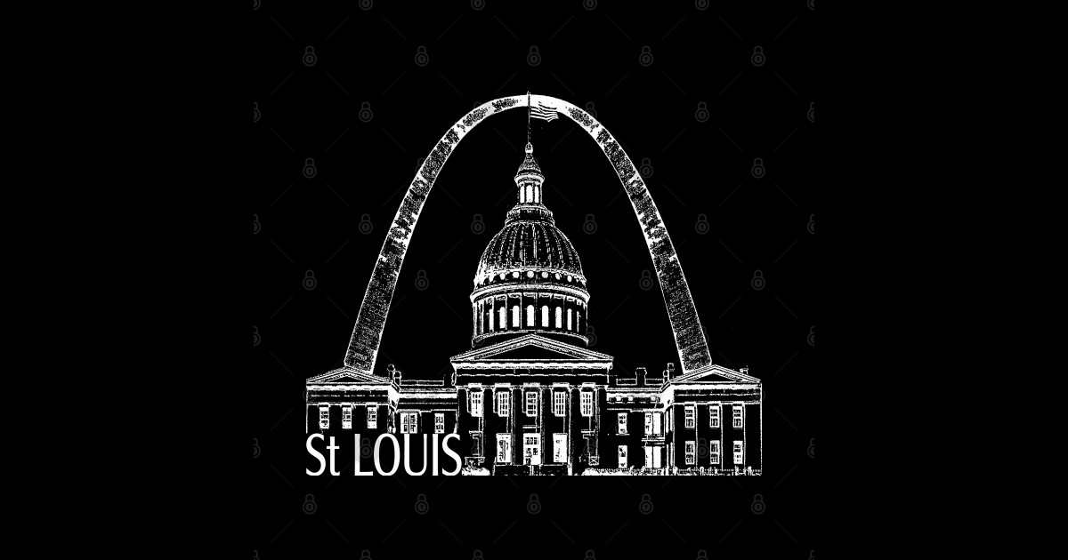 St Louis - St Louis - Sticker | TeePublic