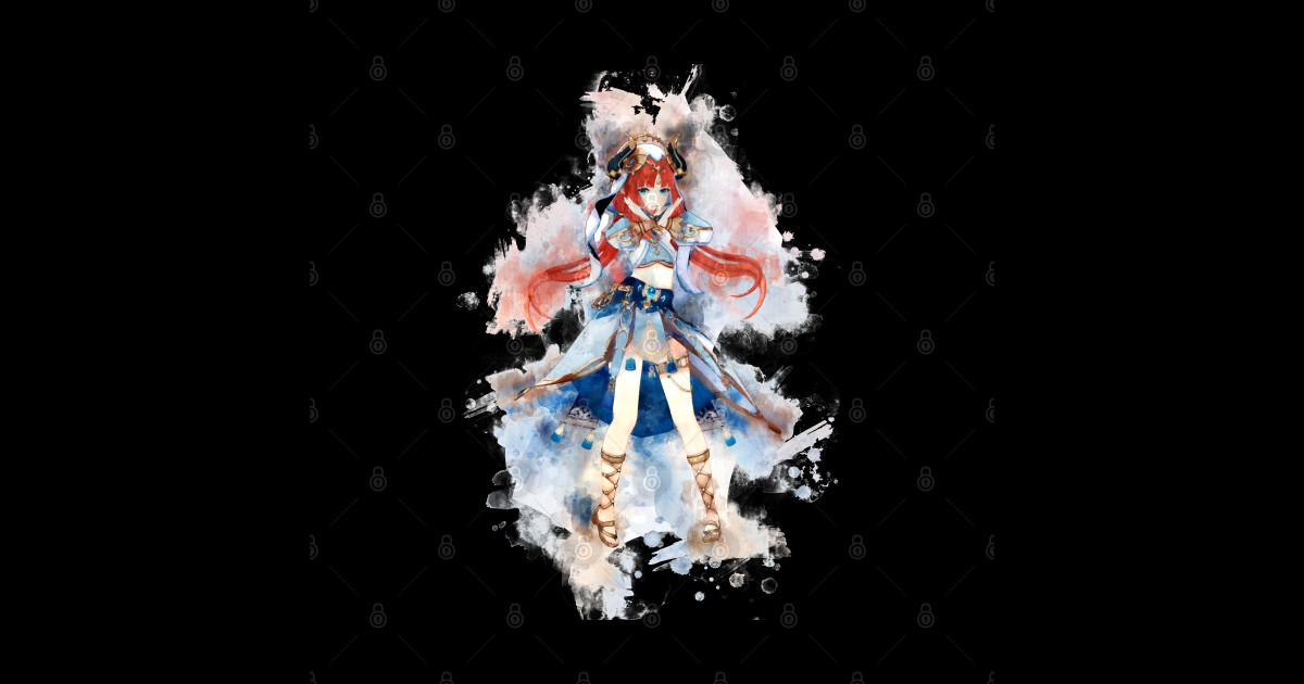 Nilou - Genshin Impact (Watercolor) - Nilou - Sticker | TeePublic