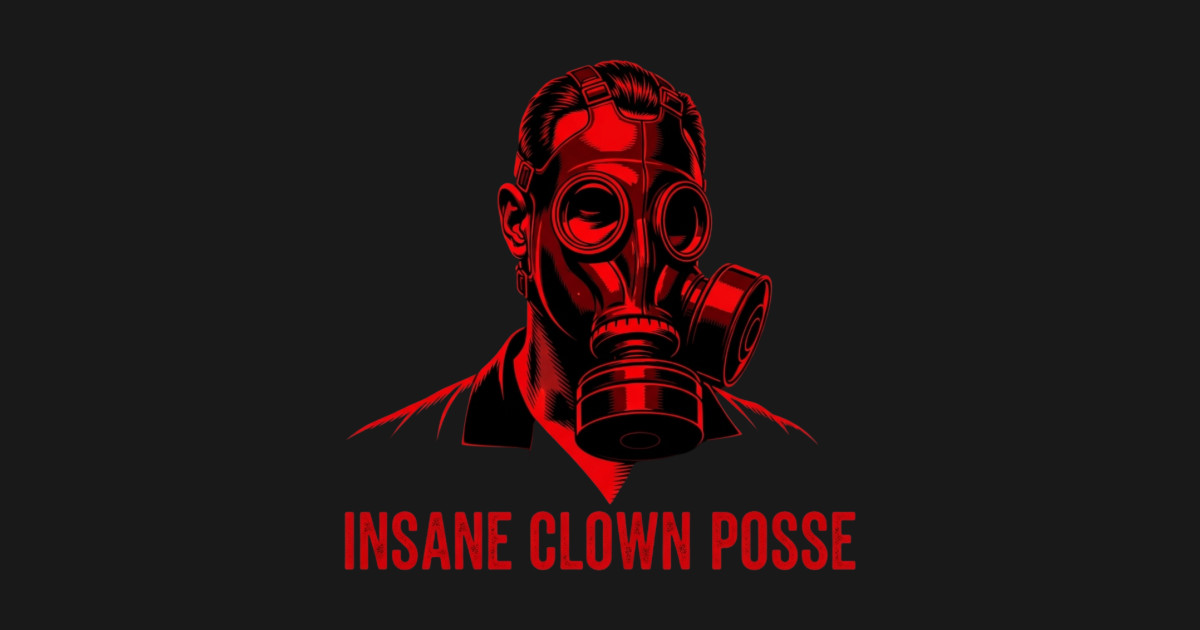 Insane Clown Posse Gas Mask Man - Insane Clown Posse Gas Mask Man - T ...