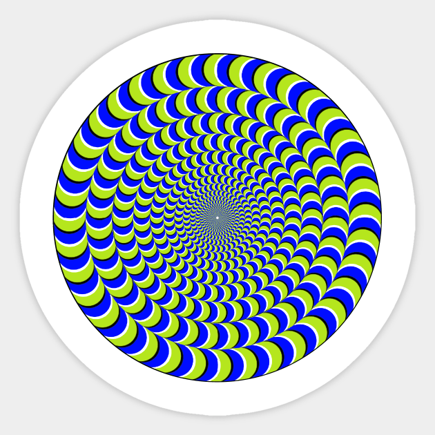 moving illusion art
