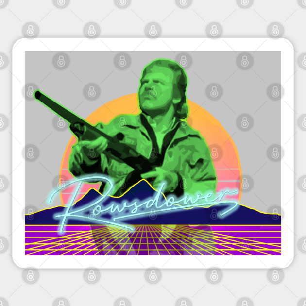 Final Sacrifice Zapp Rowsdower - Rowsdower - Sticker | TeePublic