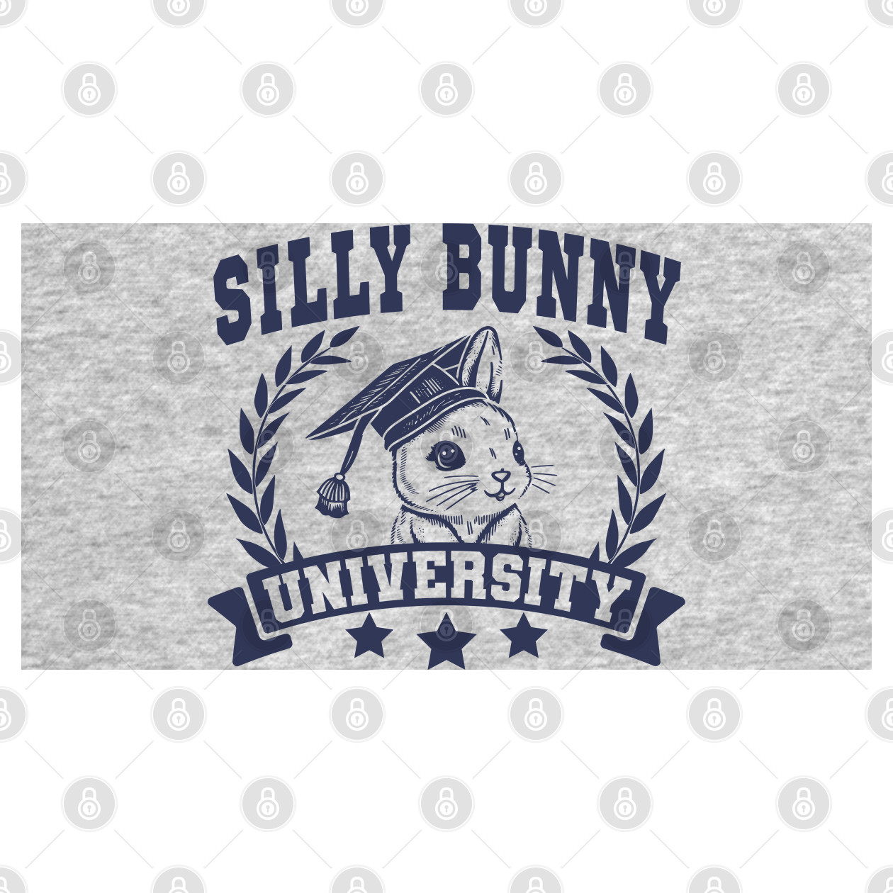 Silly Bunny University Funny Easter Meme - Easter - T-Shirt | TeePublic