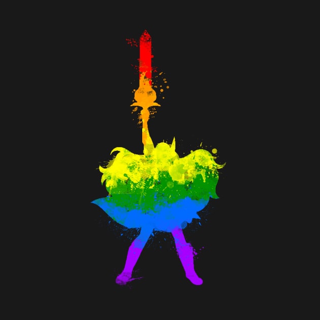 She ra lgbt flag watercolor - She Ra - T-Shirt | TeePublic