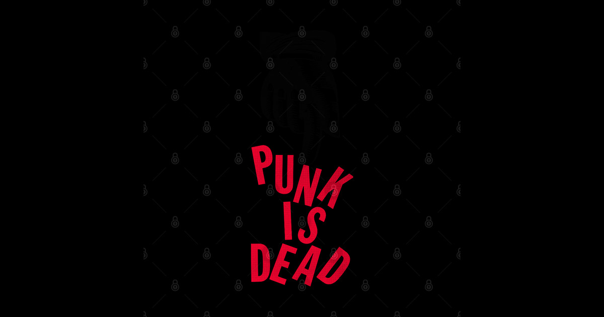 Punk Is Dead - 1977 Iconic Image - Punk - Tapestry | TeePublic