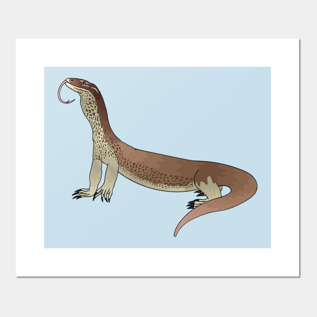 Monitor lizard cartoon illustration - Monitor Lizard Cartoon ...