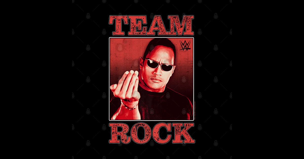 The Rock Team - The Rock - Sticker | TeePublic