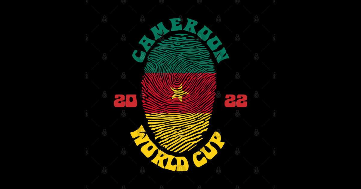 Cameroon World Cup 2022 - World Cup Qatar 2022 - Sticker | TeePublic