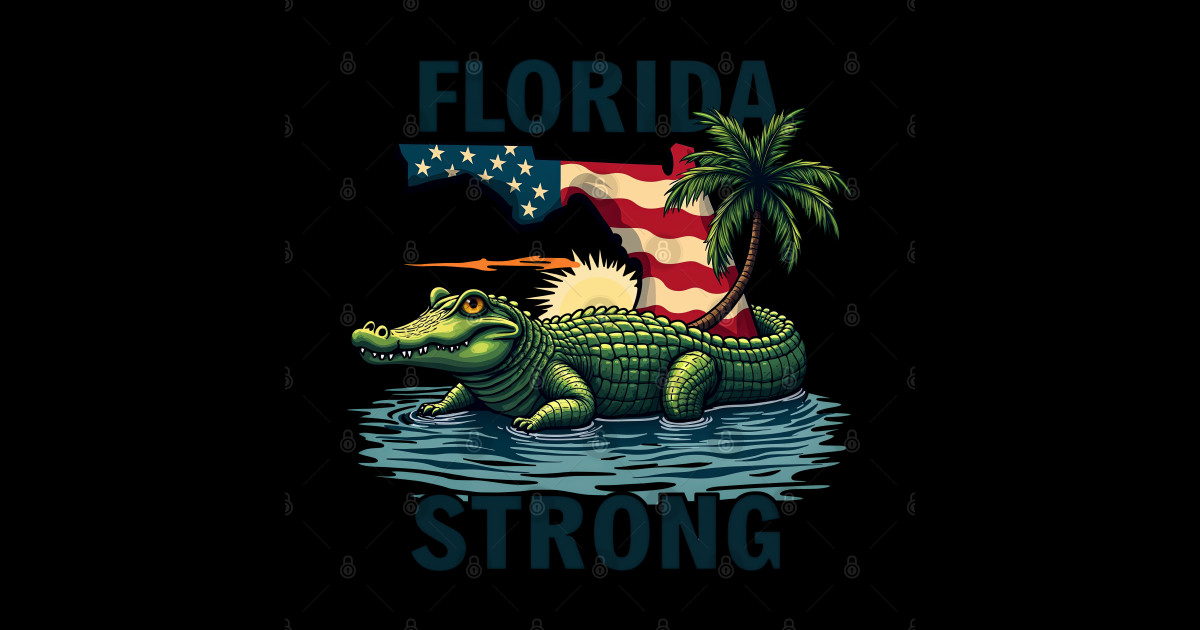 Florida's Alligator - Florida Gators - Sticker | TeePublic
