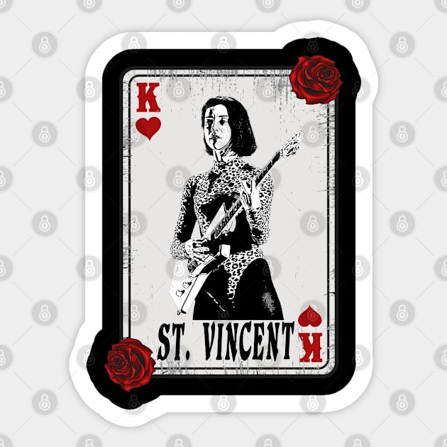 St. Vincent Style Vintage - St Vincent - Sticker | TeePublic