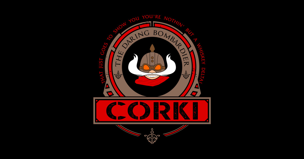 CORKI - LIMITED EDITION - League Of Legends - Sticker | TeePublic