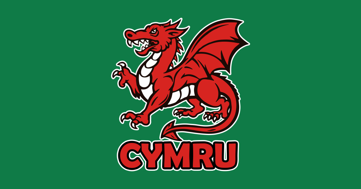 Celtic red dragon Wales for Welsh people - Red Dragon Wales Cymru - T ...