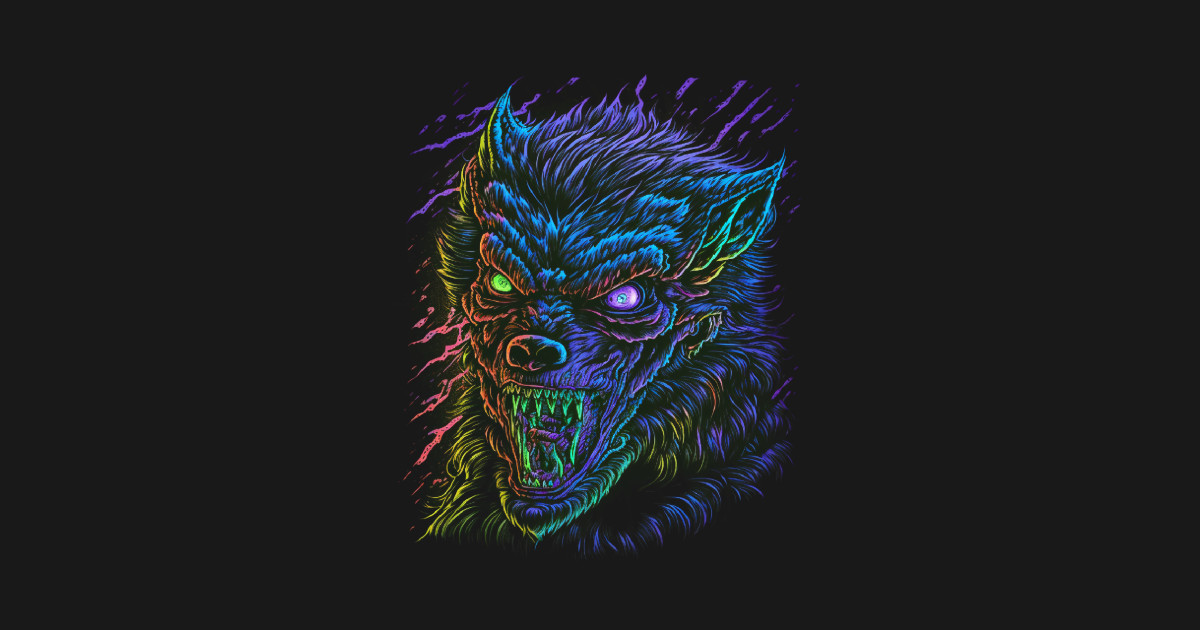 The Cursed of Werewolf - Insane Werewolf 001 - Horror - T-Shirt | TeePublic