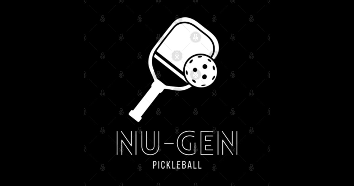 NGP Paddle-wh - Pickleball - Sticker | TeePublic