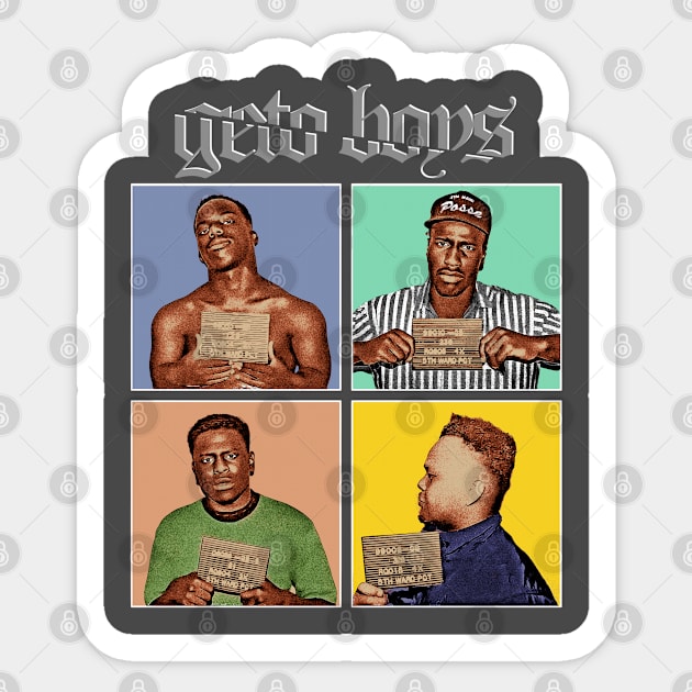 Geto Boys Classic Pose - Geto Boys - Sticker | TeePublic
