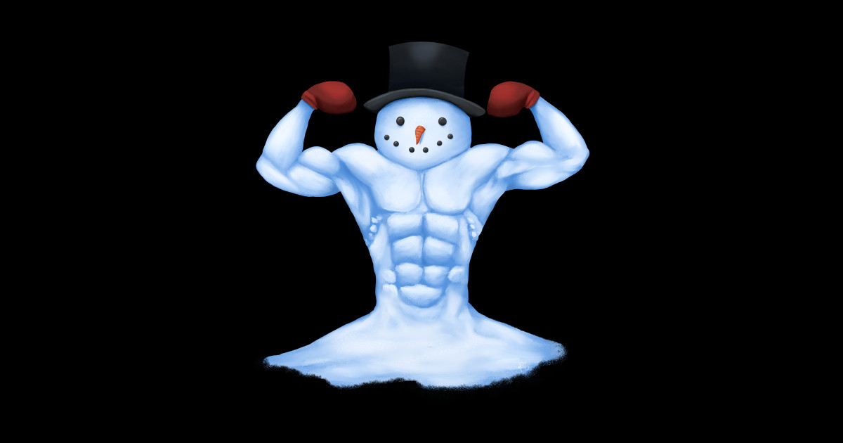 Buffy the Snowman - Fitness - Sticker | TeePublic