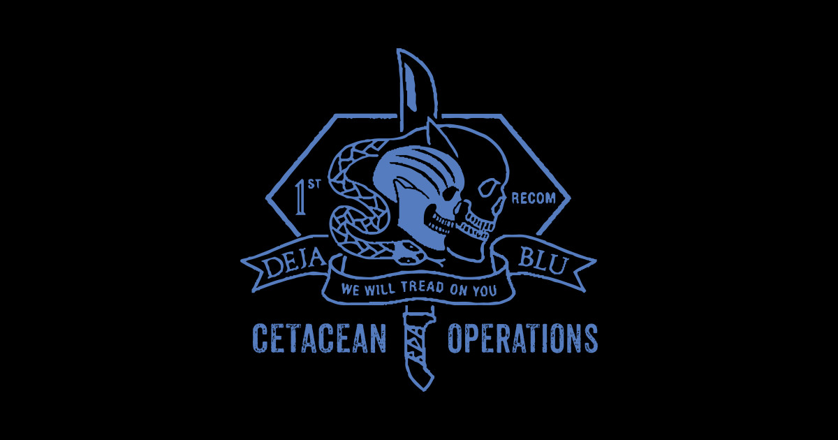 1st Recom Squad - Cetacean Operations - Avatar - Sticker | TeePublic