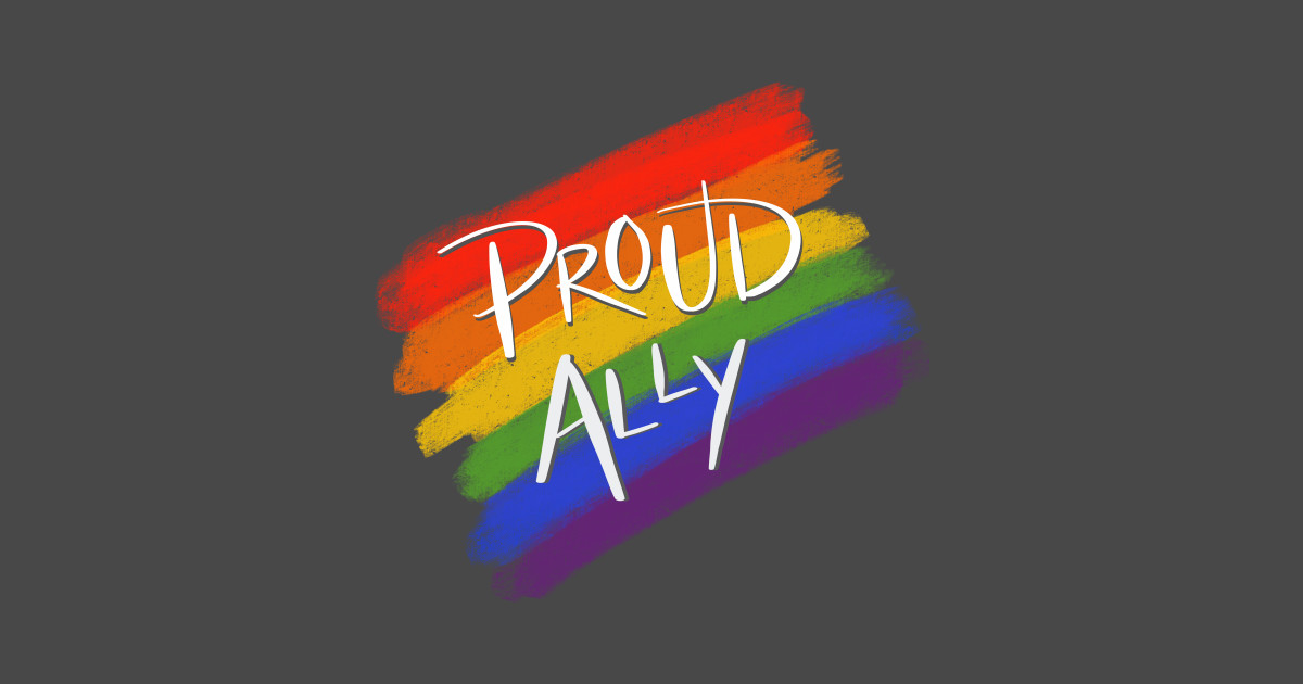 Proud Ally - Lgbtq Ally - Sticker | TeePublic