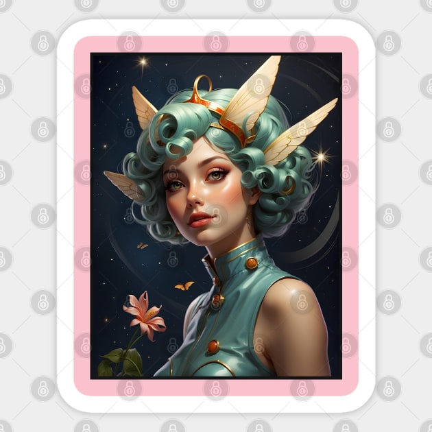 Space Fairy - Fairy - Sticker | TeePublic